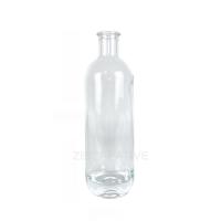 China 700 Ml Glass Bottles Flint Liquor Whiskey With Cork Top 750g CY-1017 for sale