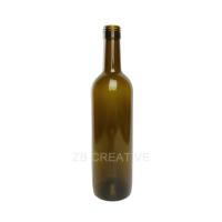 China Modern Bordeaux Empty Glass Bottles 750ml Screw Top For Ready To Drink Wine 400g 1702S-7A for sale