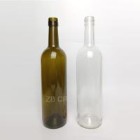 China Modern 750ml Bordeaux Wine Bottles 400g Screw Top Closure for RTD Beverage Packaging (1702S-7A) for sale