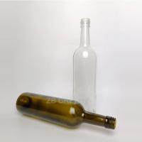 China Modern 750ml Bordeaux Wine Bottles 400g Screw Top Closure for RTD Beverage Packaging (1702S-7A) for sale