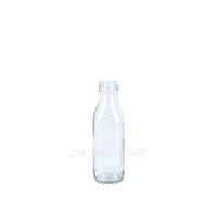 China Flint 250ml Dorica Bottle Round Glass Bottle Screw Top For Olive Oil 160g 7253S for sale