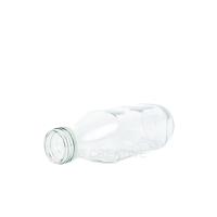 China 500ml Flint Dorica Glass Bottles Round Screw Cap Olive Oil Container 258g 7454S for sale