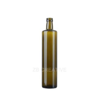 China 750ml Dorica Glass Bottles  Screw Top Bottles Glass For Olive Oil 540g 7719S for sale