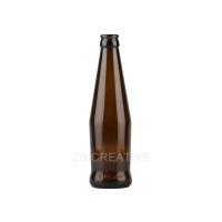China 275ml Amber Beer Bottles Crown Top For RTD Beverage 240g CY-206 for sale