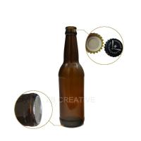 China Crown Cap Beer Glass Bottle 330ml Craft Brewing Container Packaging 280g CY-302 for sale