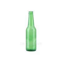China 330ml Emerald Green Glass Lager Beer Bottle Crown Top For Soft Drinks 270g CY-313 for sale