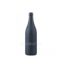 China 640ml Amber Flint Glass Beer Bottles Crown Cap Craft Brew Storage Container 500g CY-603 for sale