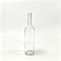 China 750ml Cork Finish Bordeaux Wine Bottles 410g Standard Weight for Still Wine Filling (1702K-7A) for sale