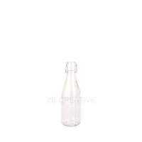 China 250ml Flint Swing Top Water Glass Bottle 250G For Beverage Packaging CY-801 for sale