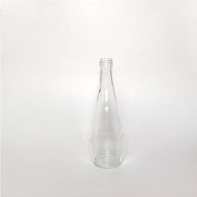 China 200ml Flint Swing Top Glass Bottle For Juice 150g Logo Embossing  CY-791 for sale