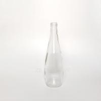 China OEM ODM 500ml Flint Empty Glass Water Bottle Beverage 300g CY-793 for sale