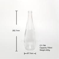 China 750ml Swing Top Empty Glass Water Bottle Beverage Drink Container CY-794 for sale
