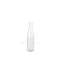 China 220ml Flint Glass Beverage Bottle Crown Top For Soda 300g CY-821 for sale