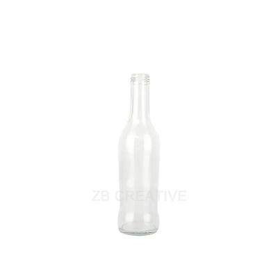 China 275ml Flint Beverage Glass Bottle With Screw Top For RTD And Juice Packaging 180G CY-825 for sale