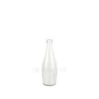 China Glass Beverage Bottle 330ml Flint  Screw Top 270g Glass Juice Bottles Wholesale CY-827 for sale