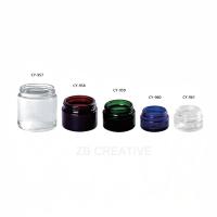 China 20ml-100ml 4-Color Straight Wall Glass Food & Cream Bottle Screw Cap for Cream Food 43.8g-130g CY957-CY961 for sale