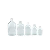 China 50ml-500ml Flint Flask Glass Bottle Screw Neck Liquor Spirit 90g-350g CY-1412-1417 for sale