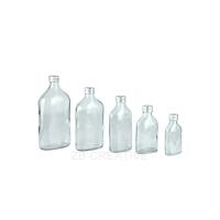 China 50ml-500ml Flint Flask Glass Bottle Screw Neck Liquor Spirit CY-1412-1417 for sale