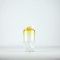 China Gradient 520ml Flint Spray Coated Glass Liquor Bottle Cork Finish Premium Spirits for sale