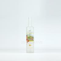 China 700ml Custom Glass Bottle Frosted Glass Bottle with Screw Neck for Spirits Packaging - Customizable and Food-Grade for sale