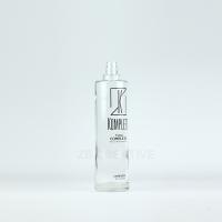 China Printed 750ml Custom Flint Glass Liquor Bottle Screw Neck Spirits Packaging for sale