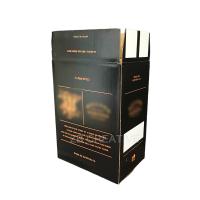 China Laminated Custom Folding Carton Box Full-Color Printed Tuck Style Closure Glass Bottle Gift Retail Packaging for sale