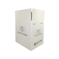 China Digital Printed Corrugated Carton Box B-Flute Export Packaging Glass Bottles Bulk Shipping for sale