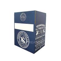 China 200g Kraft B-Flute Corrugated Carton Box Water-Based Printing Glass Bottle Shipping for sale