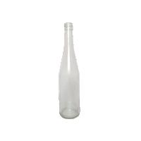 China Lightweight 750ml Rhine Style Wine Bottle 450g Screw Cap Finish Custom Logo Printing for sale