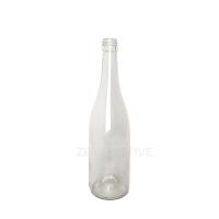 China Antique Green Flint Eco Light Burgundy Glass Bottle Screw Cap 750ml 405g 2709S-7A for sale