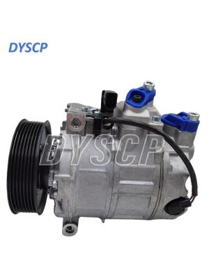China 4E0260805AS Variable Displacement AC Compressor for Audi A8L 4.2 7PK - Precision Aluminum Construction for sale