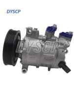 China 8WD820803B Variable Displacement AC Compressor 125mm 6PK for Audi C8 A6L Q5 2.0T B9 Models for sale