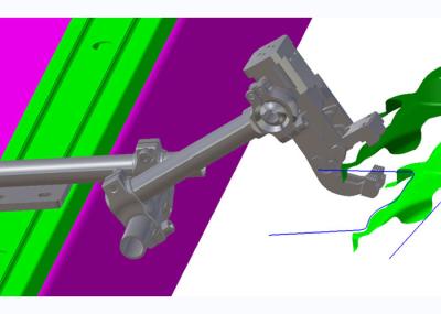 China 5 Million Cycles Robot Clamp Gripper , End Effector Gripper For Stamping Die for sale