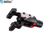 China Angular Opening Pneumatic Press Grippers Aluminum / Steel Material With Jaws for sale
