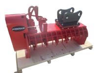 China Heavy Duty Hydraulic Flail Mower for Excavators 1200-1500mm Working Width 4-16 Tons for sale