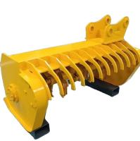 China Hydraulic Grass Mower for Excavator 1200mm Working Width CE Approved Two Axis Flail Mower for sale