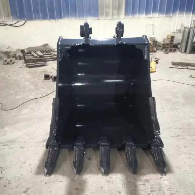 China Excavator Bucket 0.25-15m3 Heavy Duty Rock Skeleton Bucket for PC200 PC220 Excavator Attachments for sale