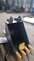 China Excavator Grapple Bucket 3 Ton Quick Release 65mm Pins Heavy Duty Rock Bucket for sale