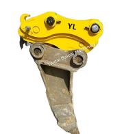 China Excavator Hydraulic Quick Hitch Coupler 1.5-45 Ton High Strength Steel Safety Pin Protection for sale