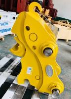 China Excavator Hydraulic Quick Hitch Coupler 1.5-45 Ton High Strength Steel Safety Pin Protection for sale
