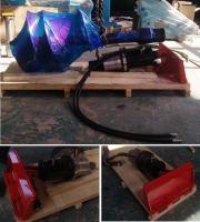China Excavator Auger Earth Drill for 0.5-2T Mini Skid Steers Hydraulic Ground Hole Digger 150kg for sale