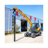 China Hydraulic Earth Auger for Komatsu PC400 Excavator 150-2000mm Drilling Diameter for sale