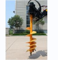 China Excavator Auger for Tree Planting 3-6 Ton Ground Hole Drill Earth Auger Soil Drilling Machine for sale