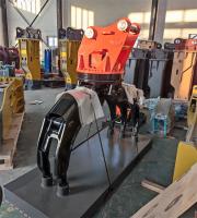 China 16 Ton Excavator Log Grapple Hydraulic Wood Grabber for Scrap Handling and Forestry for sale