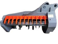 China Hydraulic Excavator Flail Mower 600-1800mm Width 14-36 Blades for 2-20T Diggers for sale