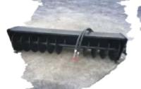 China Hydraulic Excavator Flail Mower 600-1800mm Width 14-36 Blades for 2-20T Diggers for sale