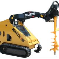 China Excavator Auger for Tree Planting Digging 0.5-2T Hydraulic Earth Drill 150kg for sale