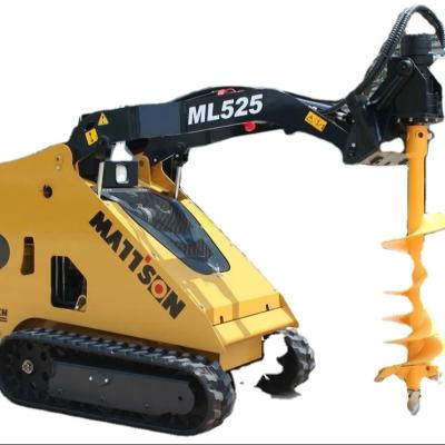 China Excavator Auger for Tree Planting Digging 0.5-2T Hydraulic Earth Drill 150kg for sale