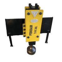 China Hydraulic Fence Post Driver for Skid Steer Excavator 180kg 53mm Rod Diameter for sale