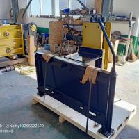 China Hydraulic Skid Steer Post Pounder Attachment 53mm 68mm Post Driver for Excavator Farm Fence Driver for sale